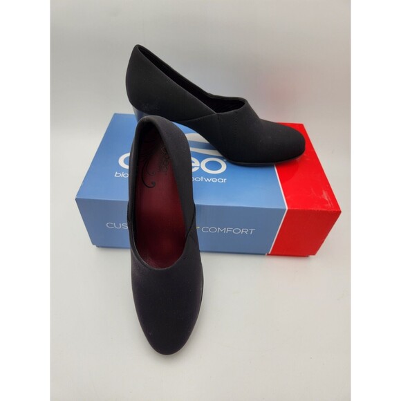 Abeo | Shoes | Abeo Viera Metatarsal Support Womens Black Pump Heels ...